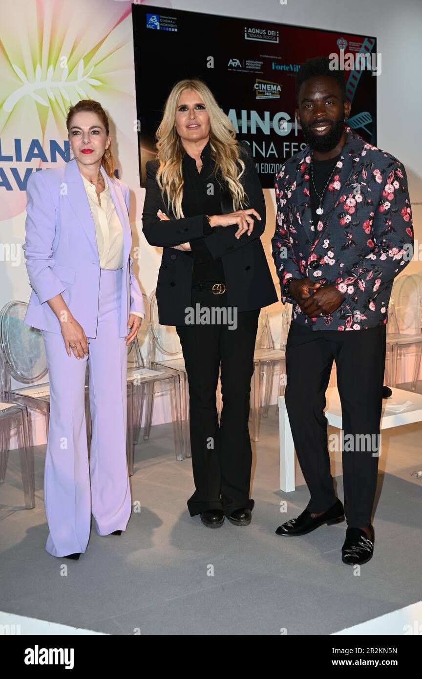 Cannes, France. 14th May, 2023. 76th Cannes Film Festival 2023, Filming ...