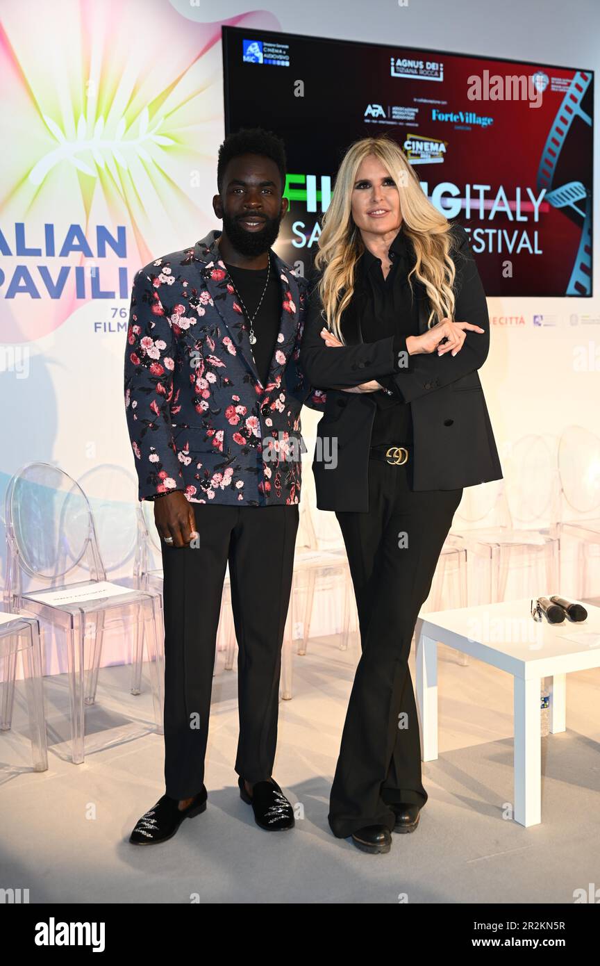 Cannes, France. 14th May, 2023. 76th Cannes Film Festival 2023, Filming ...