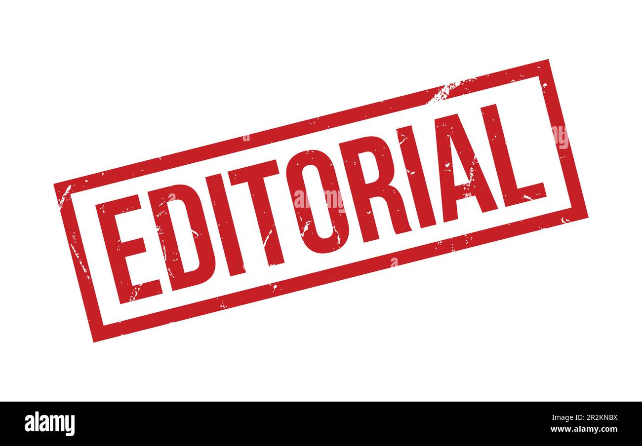 Editorial Rubber Stamp Seal Vector Stock Vector Image & Art - Alamy