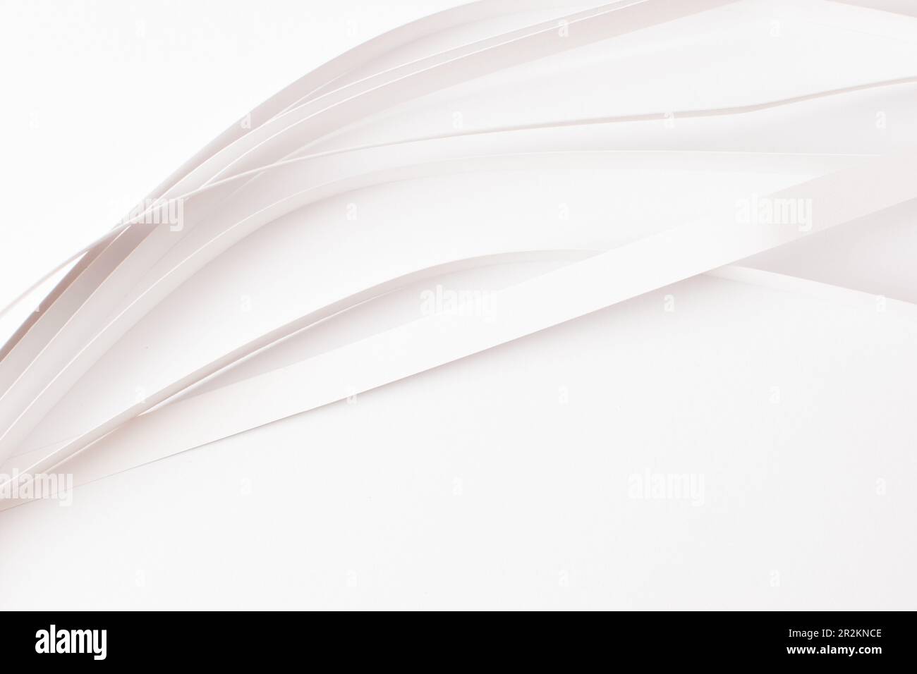 Abstract white background with white stripes Stock Photo - Alamy