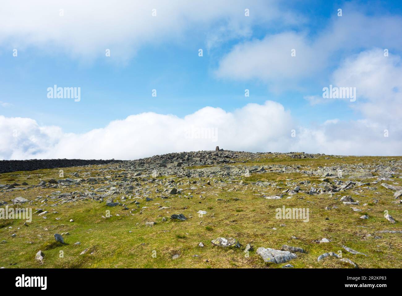 the Welsh mountain Foel-Fras in the Carneddau North Wales Stock Photo ...