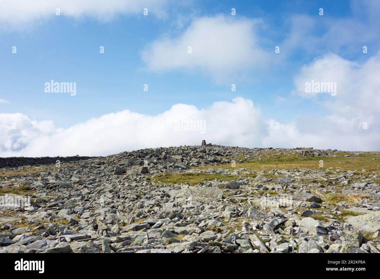 the Welsh mountain Foel-Fras in the Carneddau North Wales Stock Photo ...