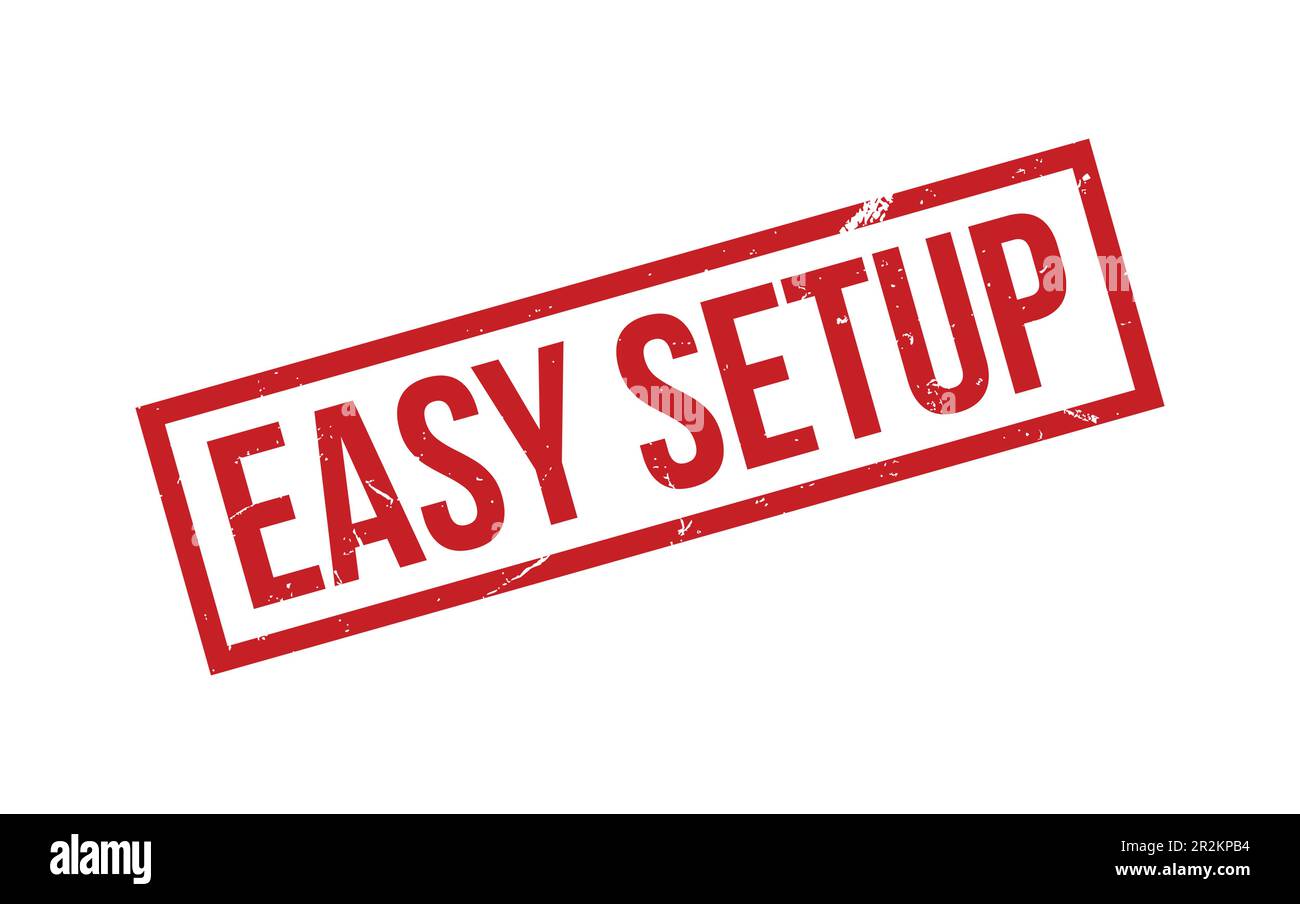 Easy Setup Rubber Stamp Seal Vector Stock Vector Image & Art - Alamy Easy Setup Rubber Stamp Seal Vector Stock Vector Image & Art - Alamy