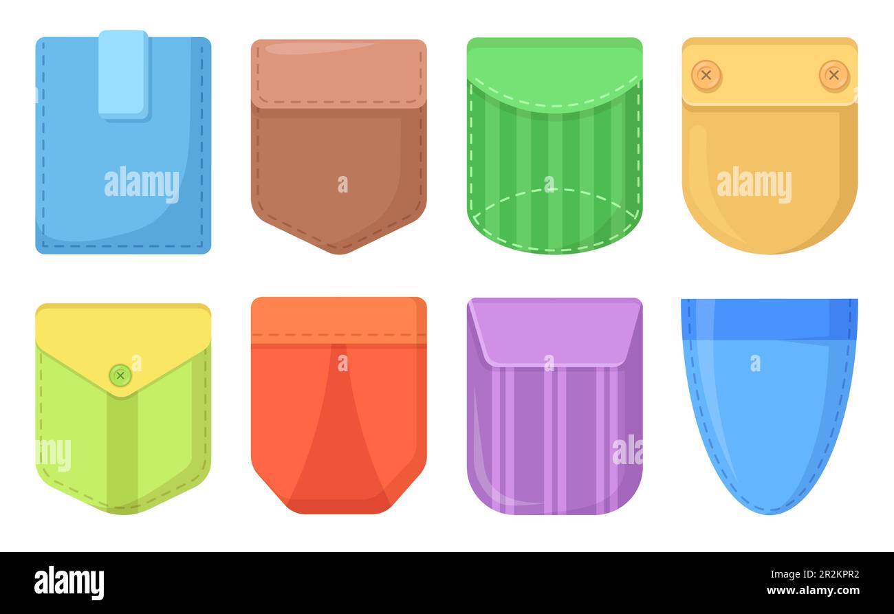 Pocket flap Cut Out Stock Images & Pictures - Alamy