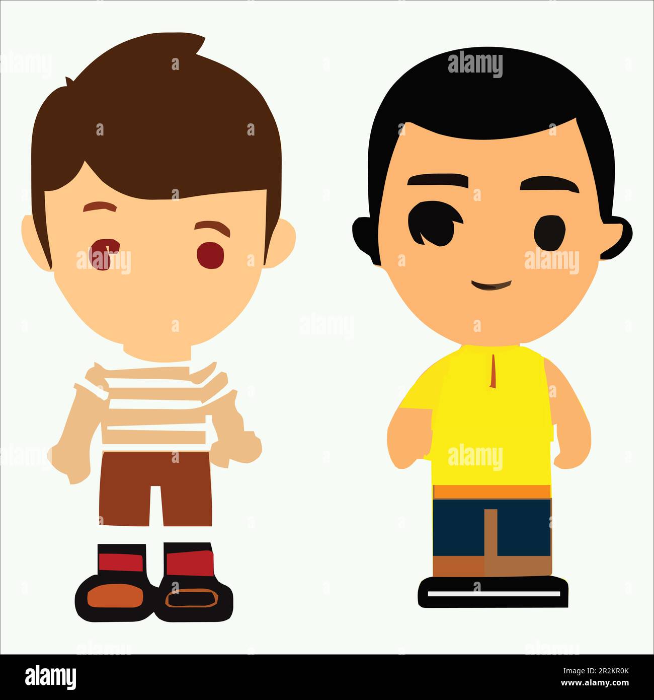 Cute cartoons designs vector file Stock Vector Image & Art - Alamy