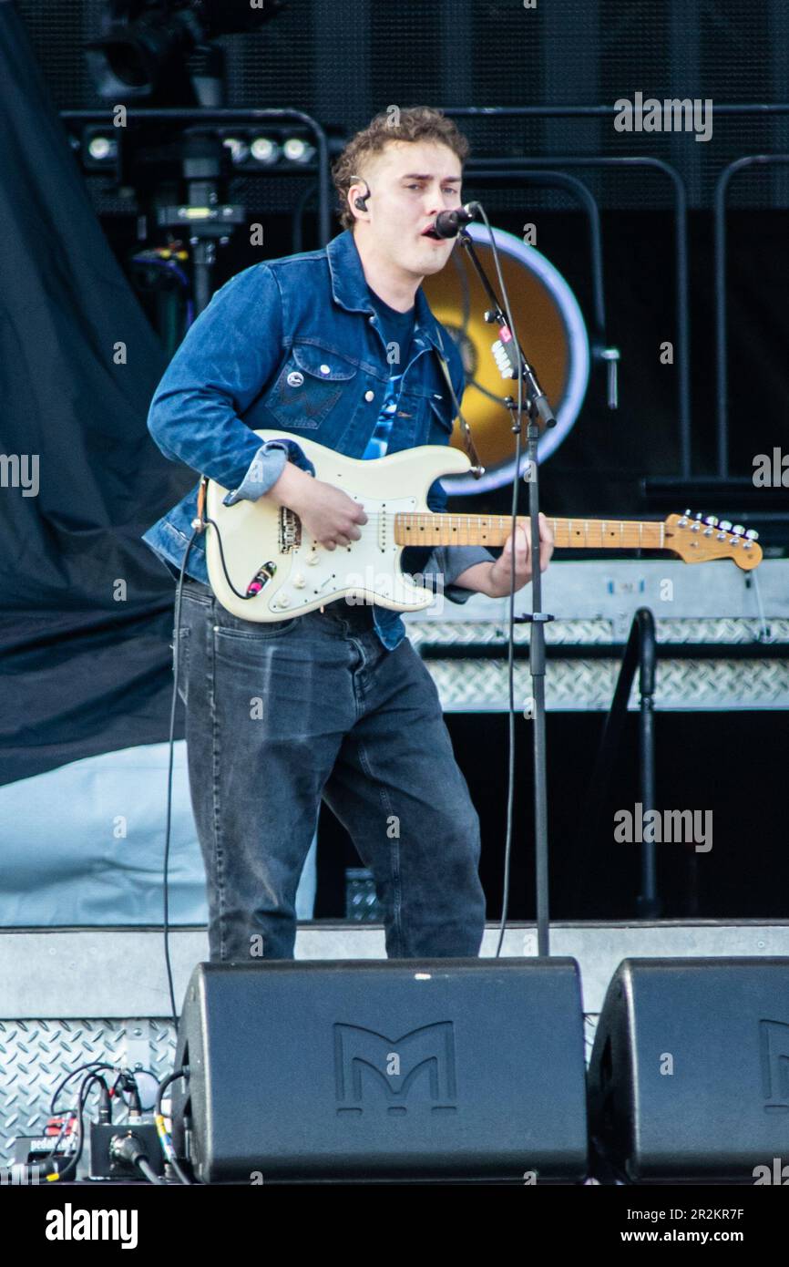 Ferrara Italy. 18 May 2023. The English singer/songwriter and actor SAM ...