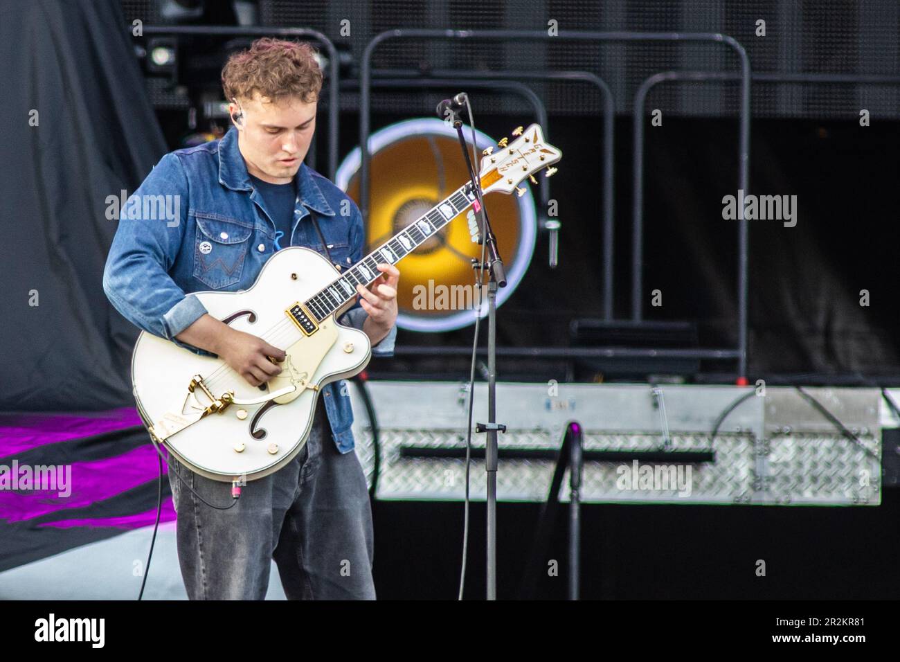 Ferrara Italy. 18 May 2023. The English singer/songwriter and actor SAM ...