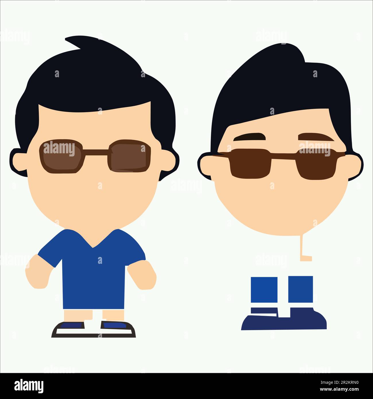 Cute cartoons designs vector file Stock Vector Image & Art - Alamy