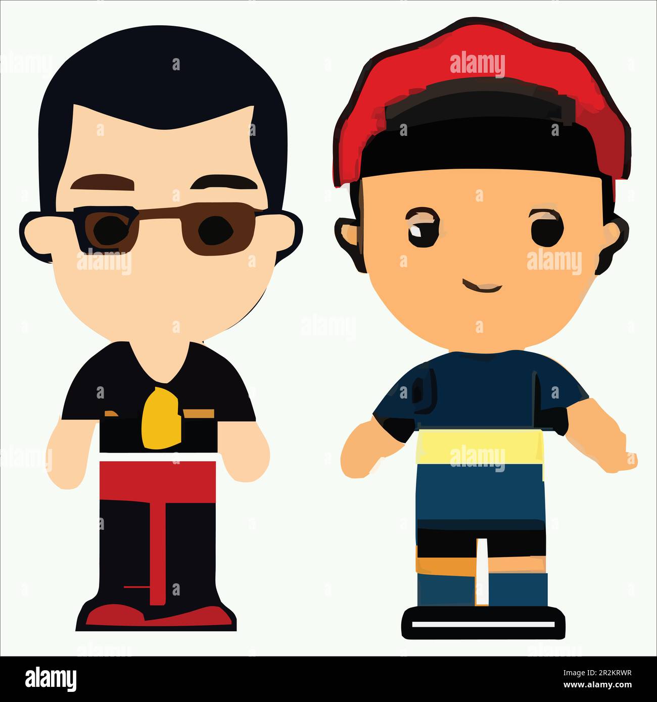 Cute cartoons designs vector file Stock Vector Image & Art - Alamy