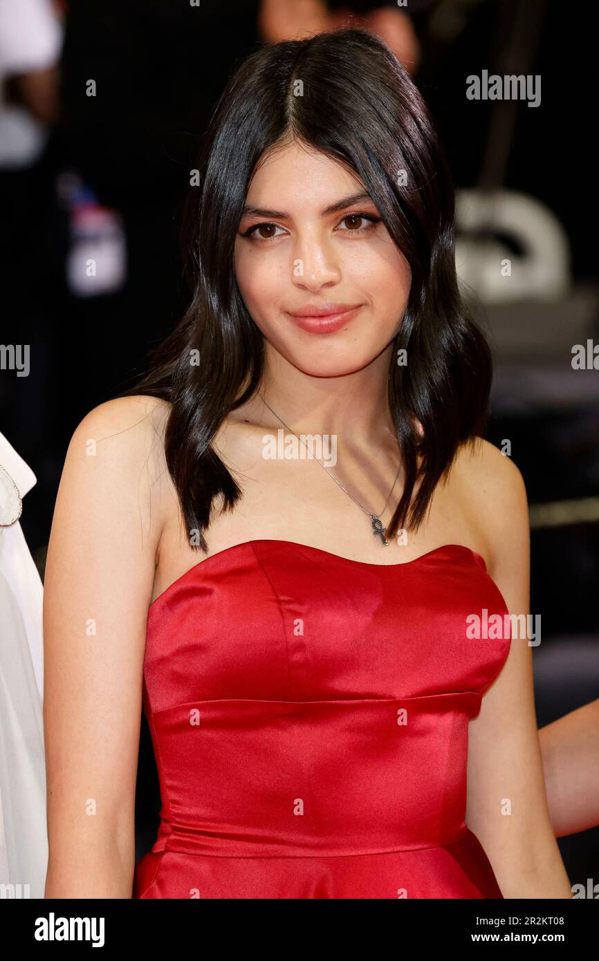Tayssir Chikhaoui attends the 'Four Daughters' premiere during the 76th ...