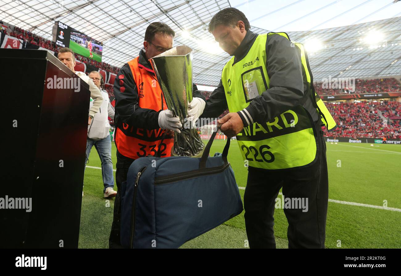 Uefa europa league trophy back hi-res stock photography and images - Alamy