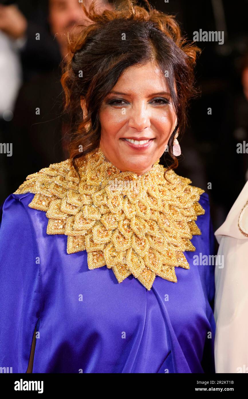 Kaouther Ben Hania attends the 'Four Daughters' premiere during the ...