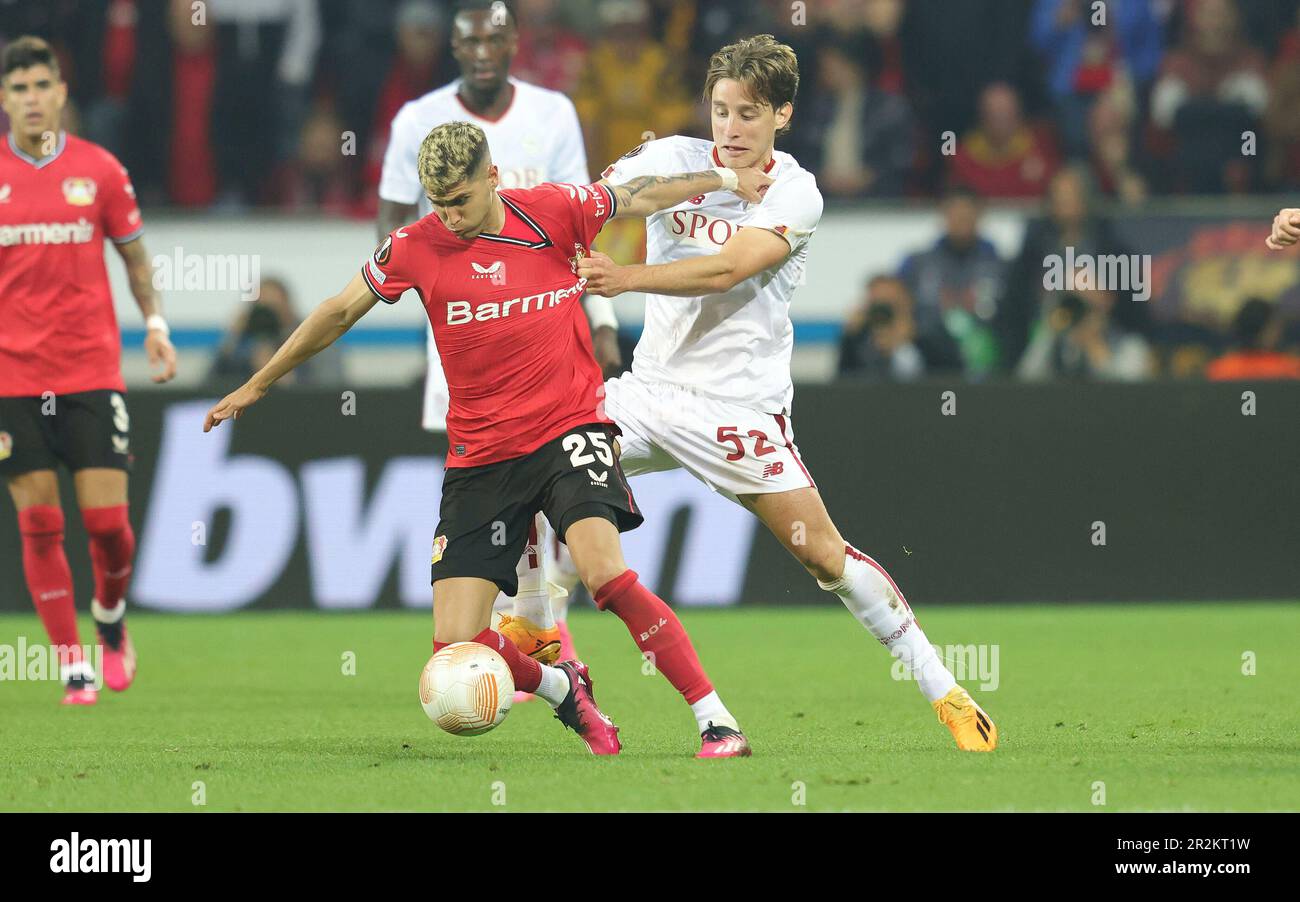 Leverkusen, Deutschland. 18th May, 2023. firo : May 18th, 2023 ...