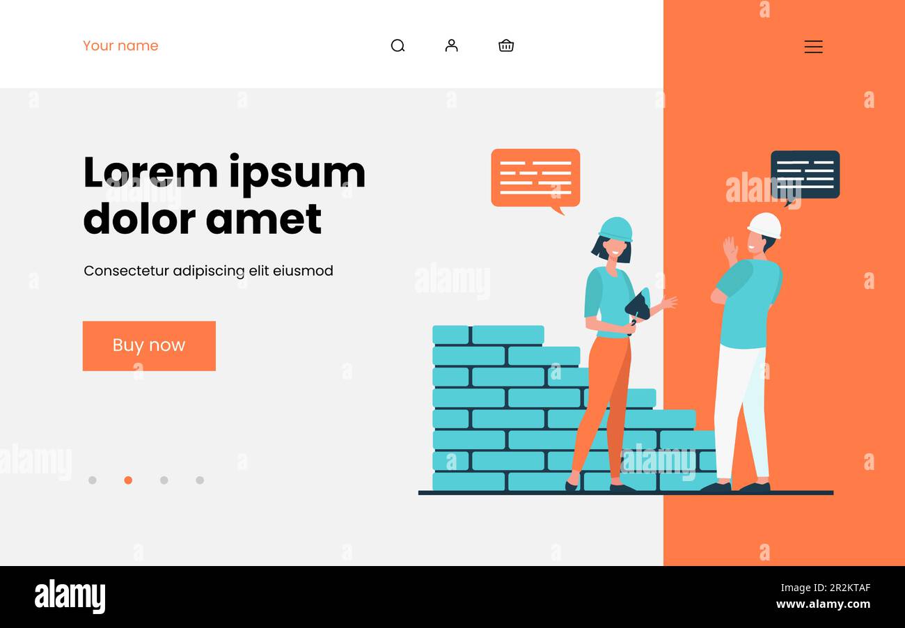 Two positive male female Stock Vector Images - Alamy