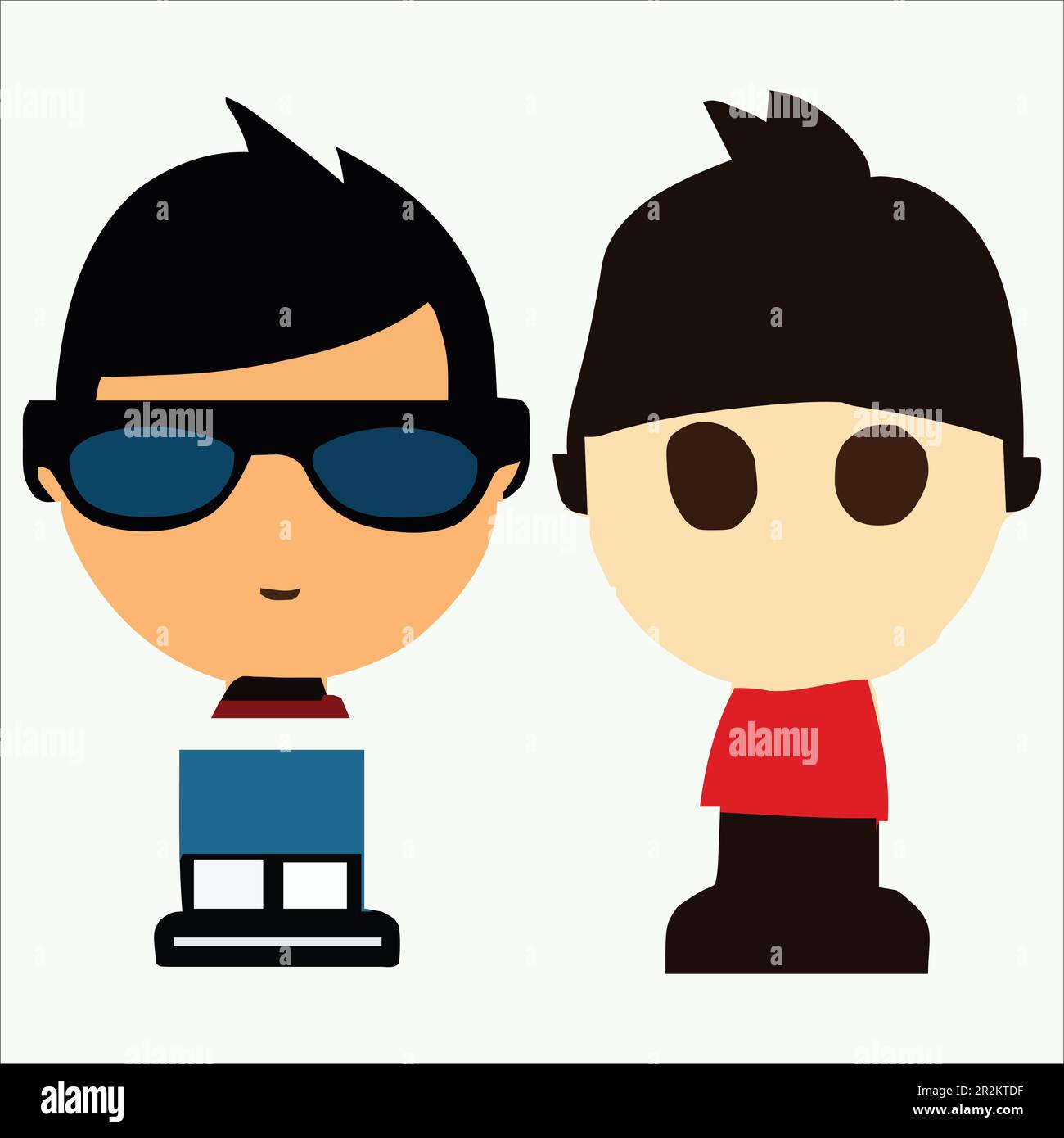 Cute cartoons designs vector file Stock Vector Image & Art - Alamy