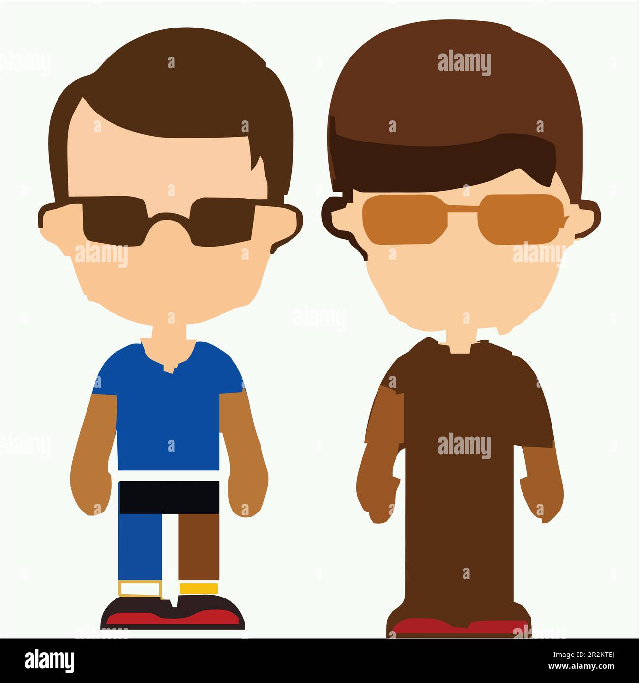 Cute cartoons designs vector file Stock Vector Image & Art - Alamy