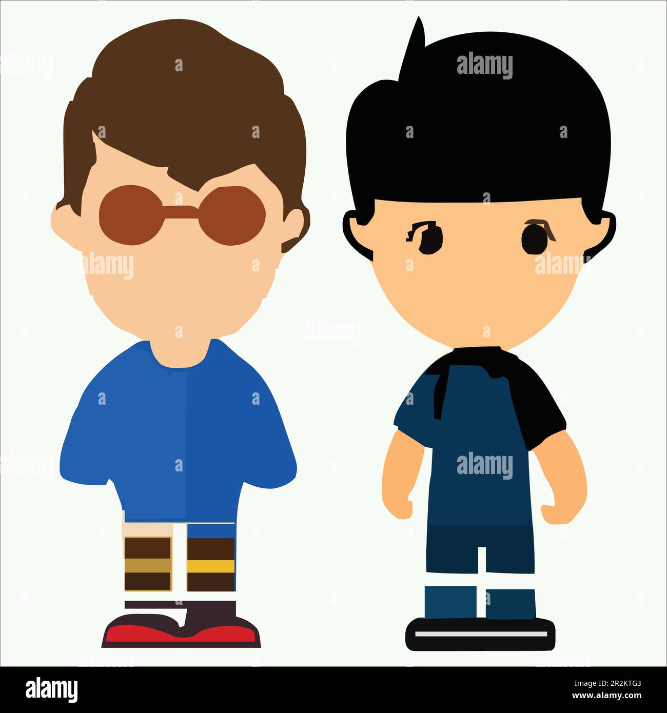 Cute cartoons designs vector file Stock Vector Image & Art - Alamy