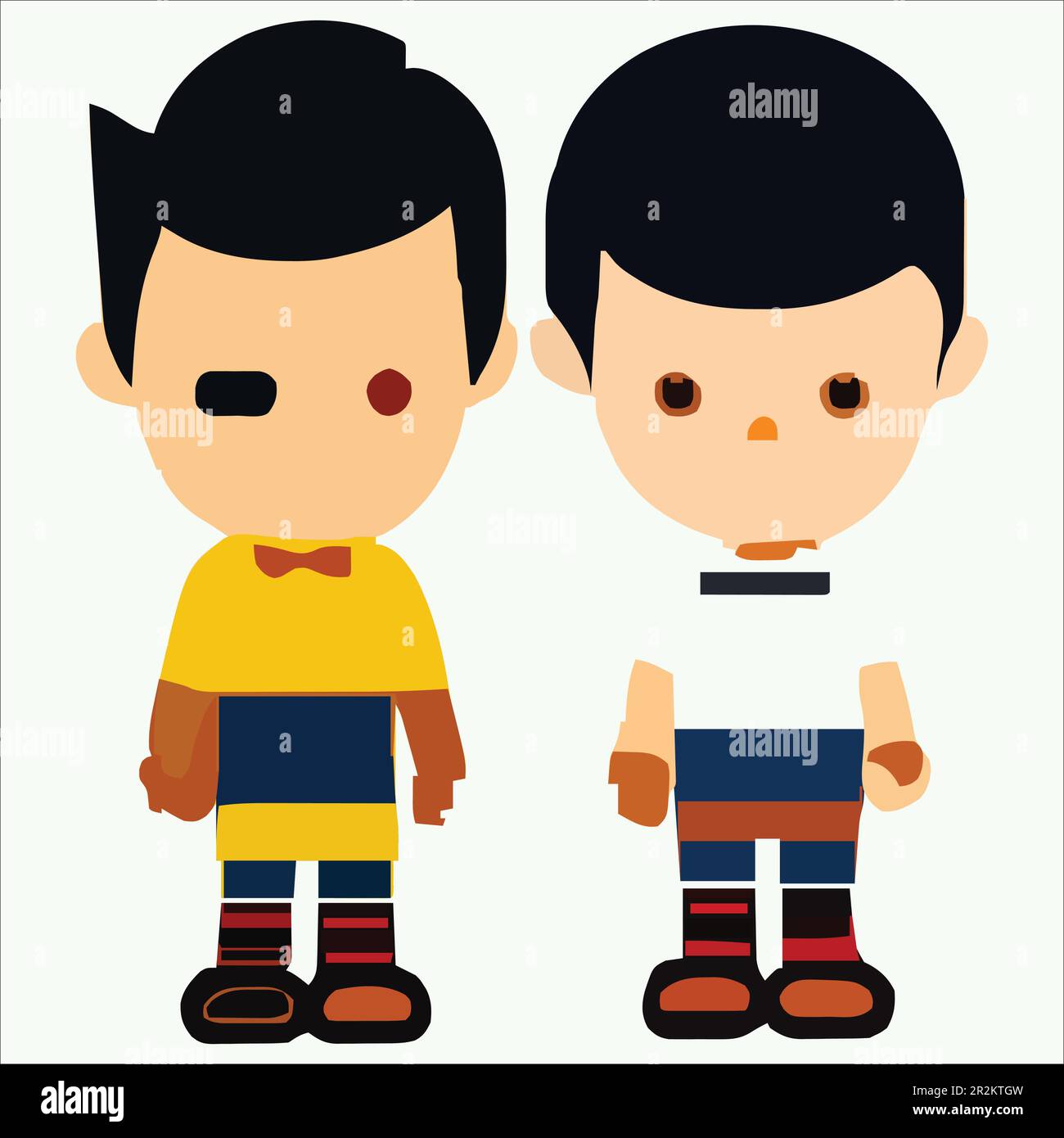 Cute cartoons designs vector file Stock Vector Image & Art - Alamy