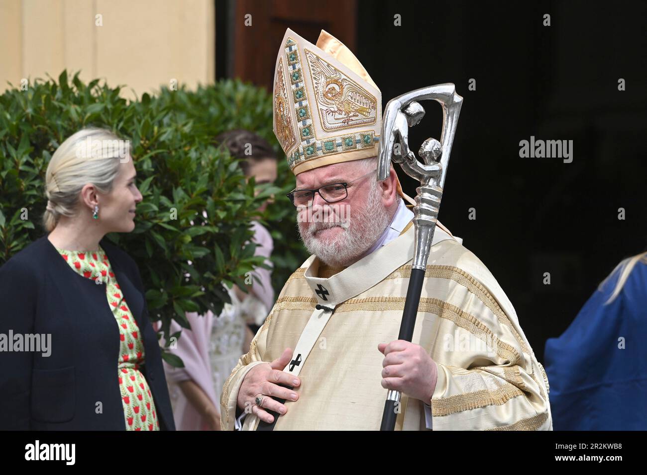 Munich, Germany. 20th May, 2023. Cardinal Reinhard MARX with withra ...