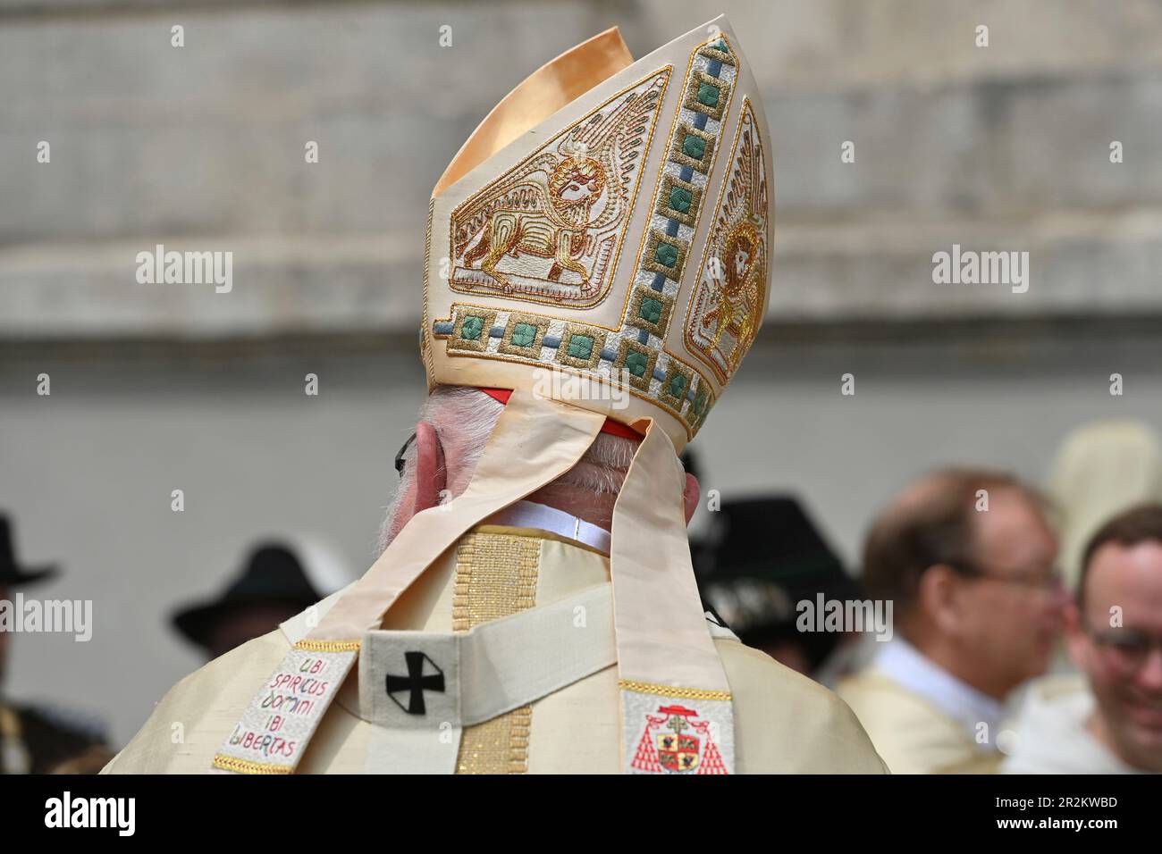 Munich, Germany. 20th May, 2023. Cardinal Reinhard MARX with withra ...