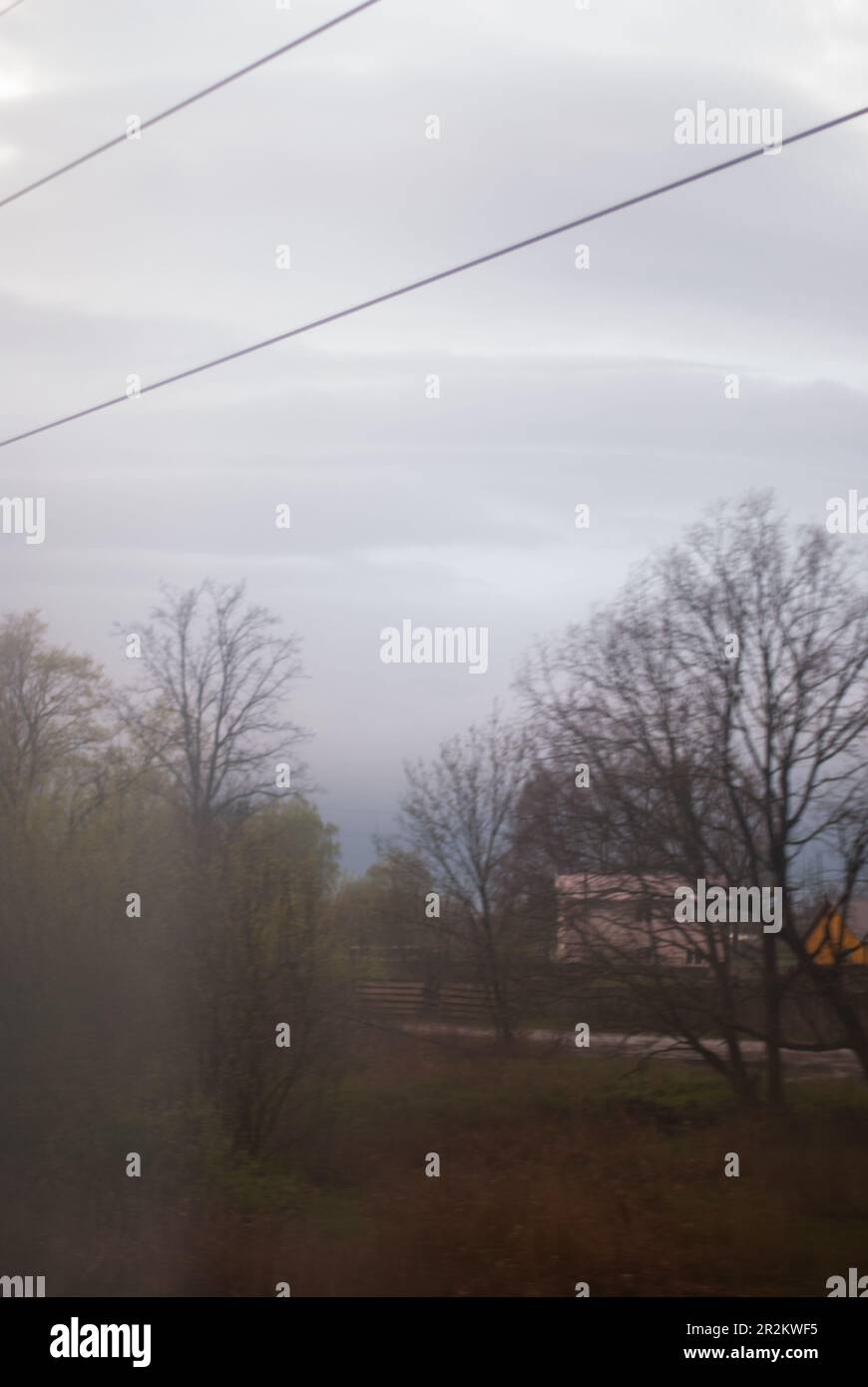 View through houses on mountain hi-res stock photography and images - Alamy