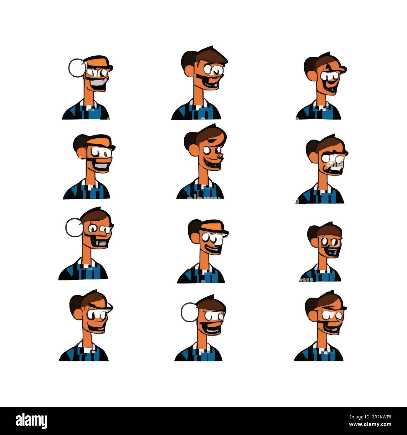 Cute cartoon characters designs vector file Stock Vector Image & Art ...