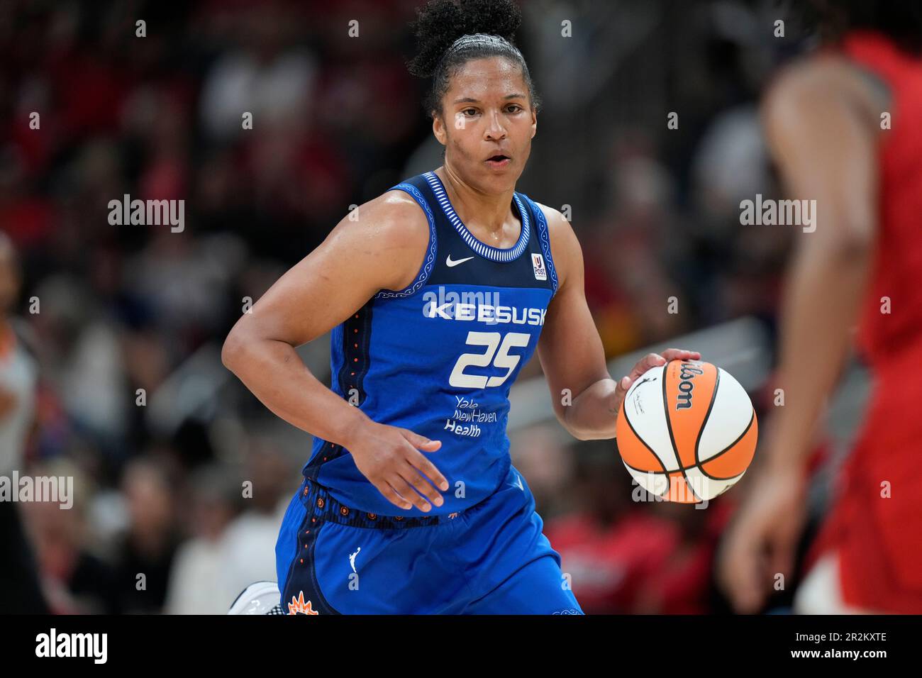 Connecticut Sun forward Alyssa Thomas (25) in action as the Connecticut ...