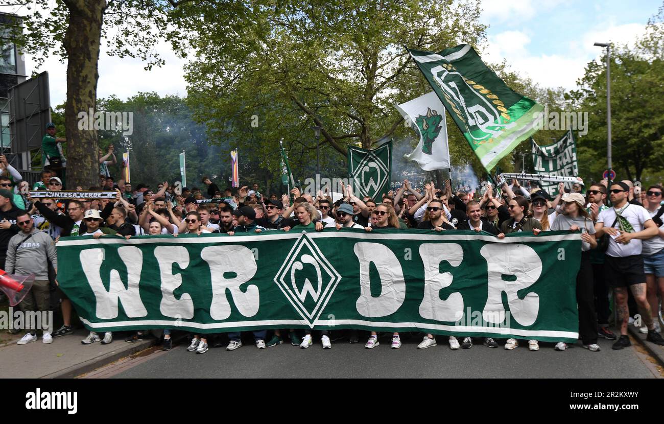 Bremen, Germany. 20th May, 2023. Soccer: Bundesliga, Werder Bremen - 1 ...