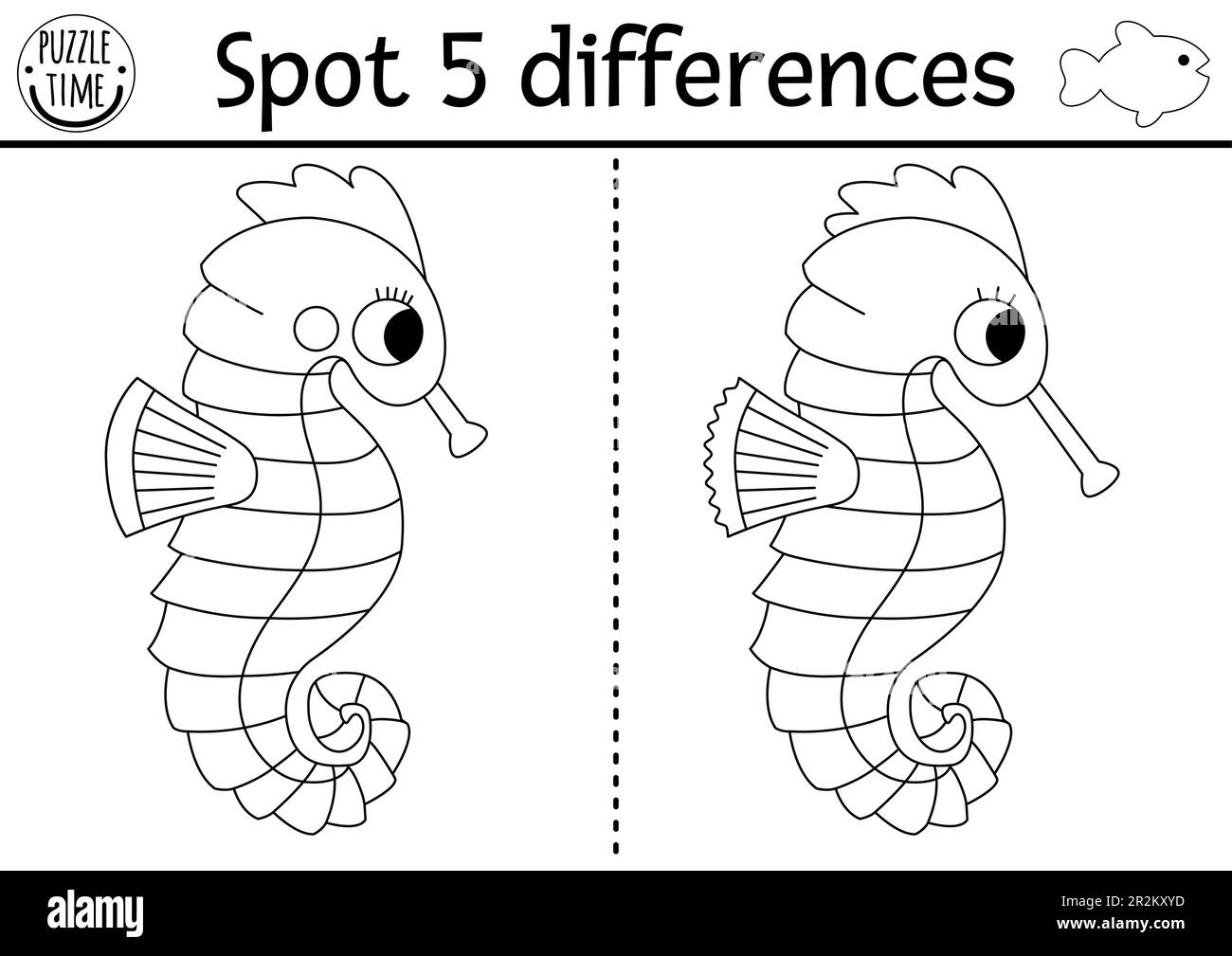 Seahorse Worksheets