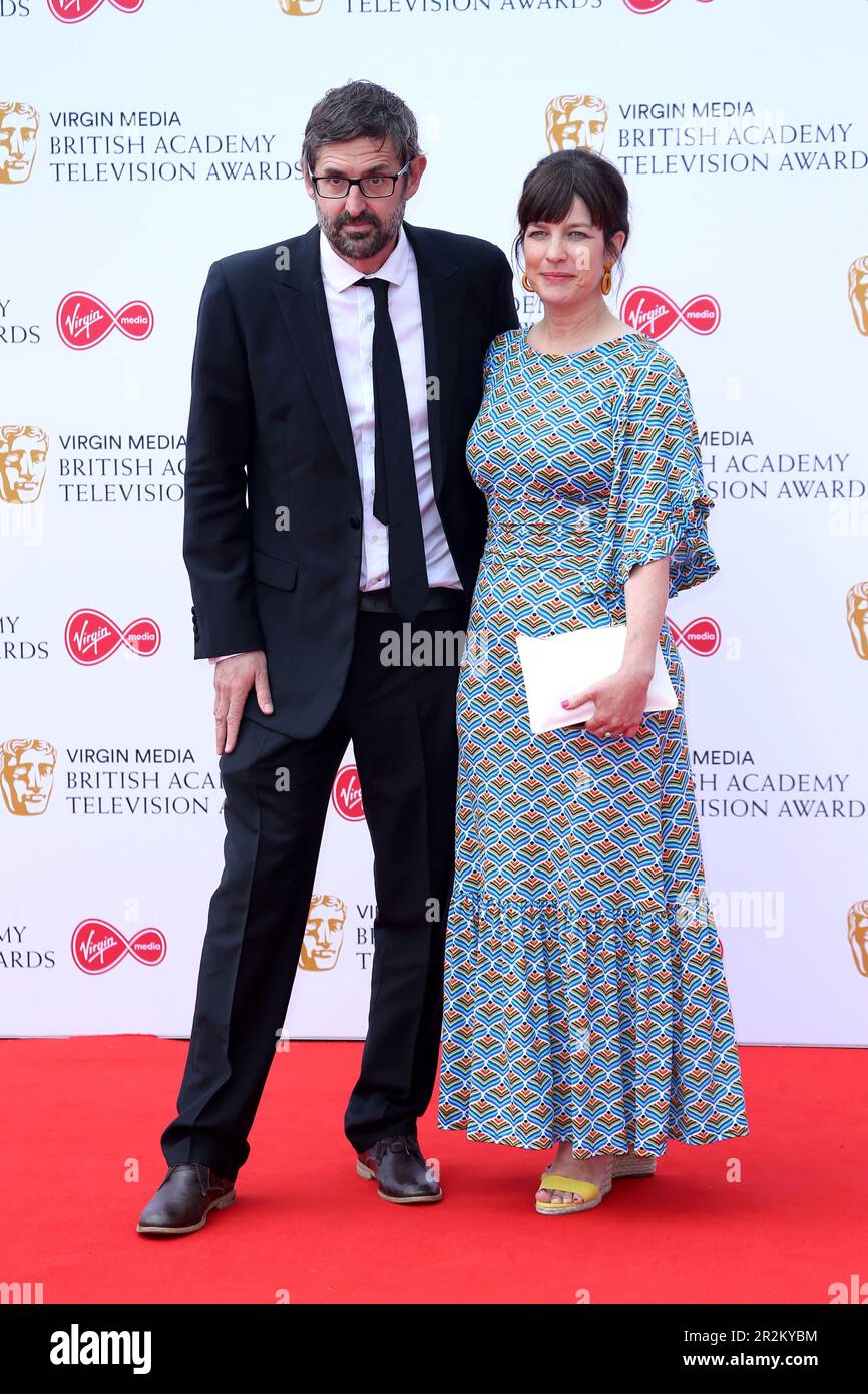 Louis Theroux and wife Nancy Strang attend the British Academy ...