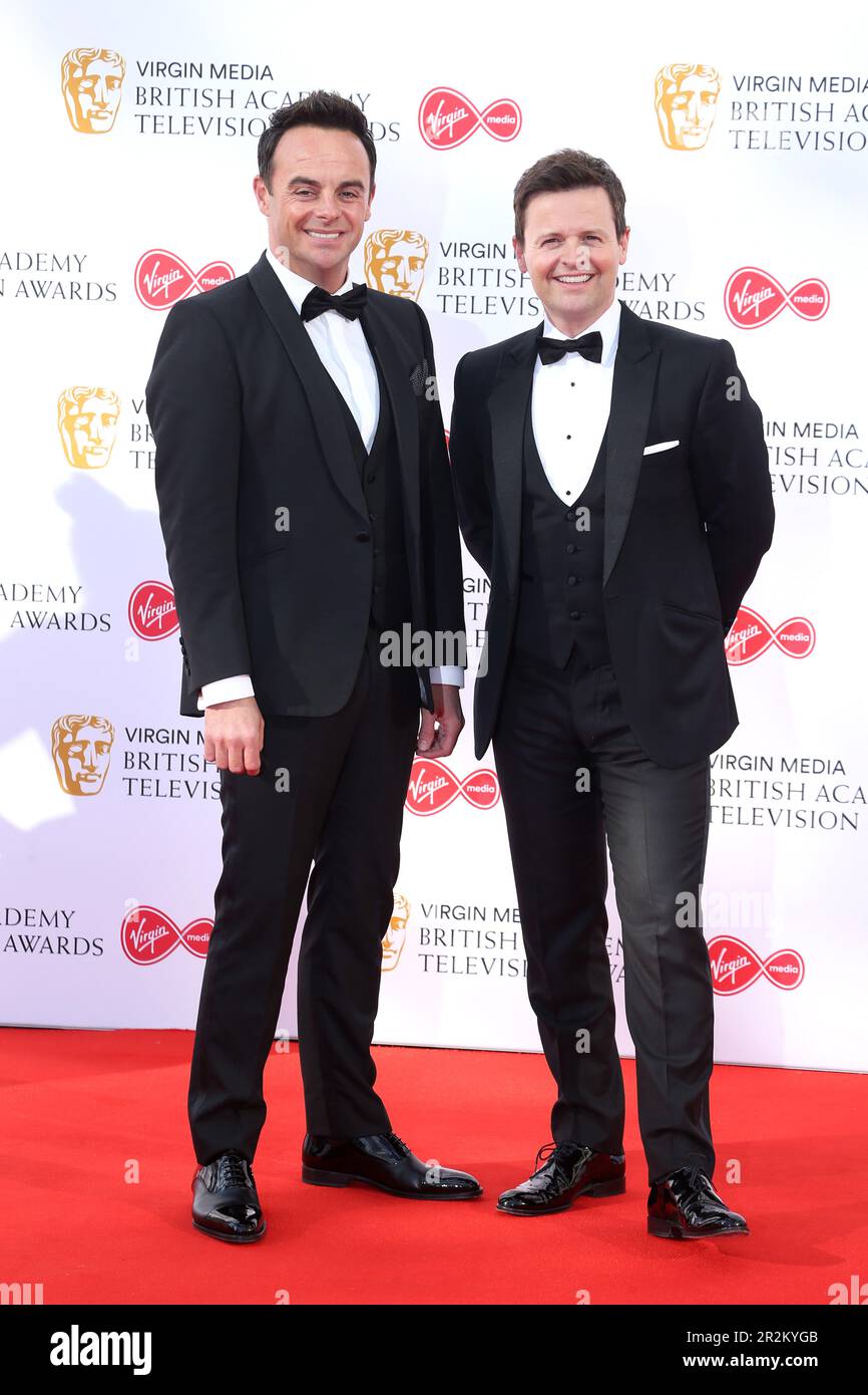 London, UK. 12th May, 2019. Anthony McPartlin and Declan Donnelly ...