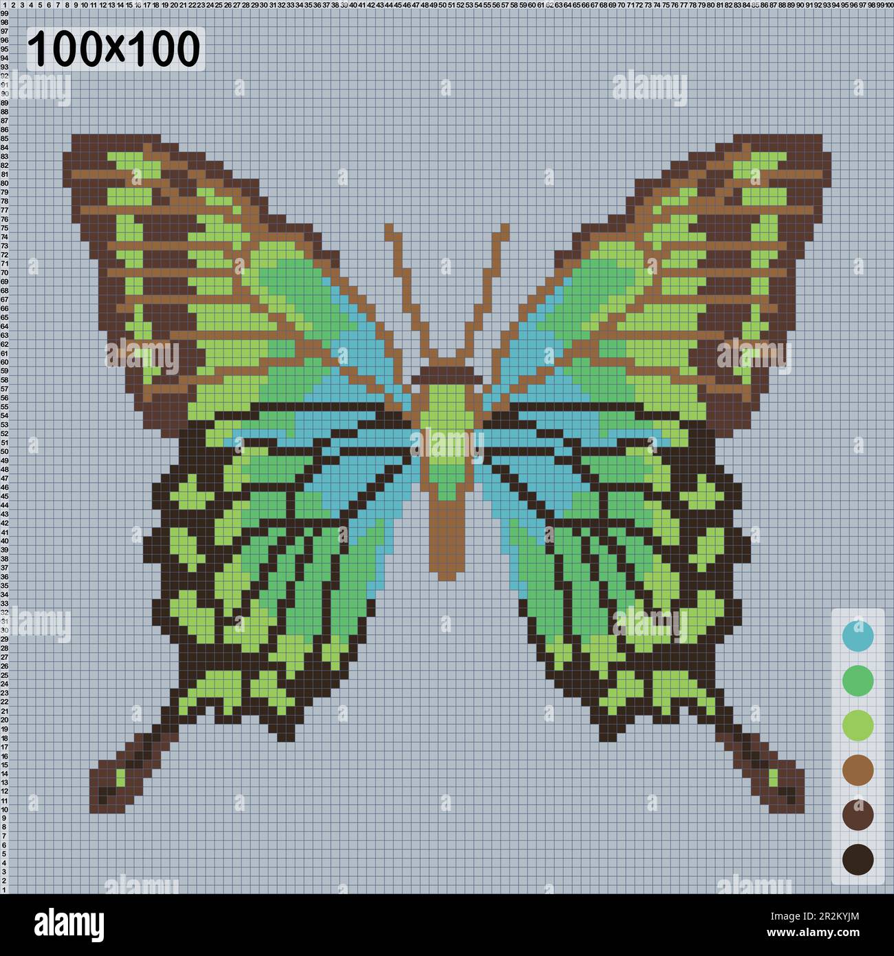 Butterfly stitch Stock Vector Images - Alamy