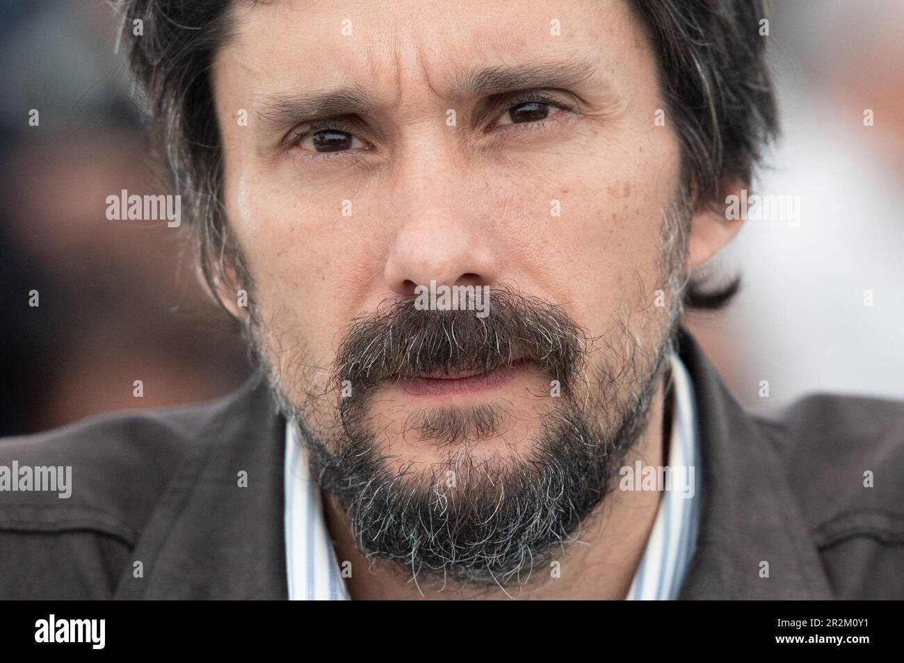 Cannes, France. 20th May, 2023. Lisandro Alonso attending the Eureka Photocall as part of the ...