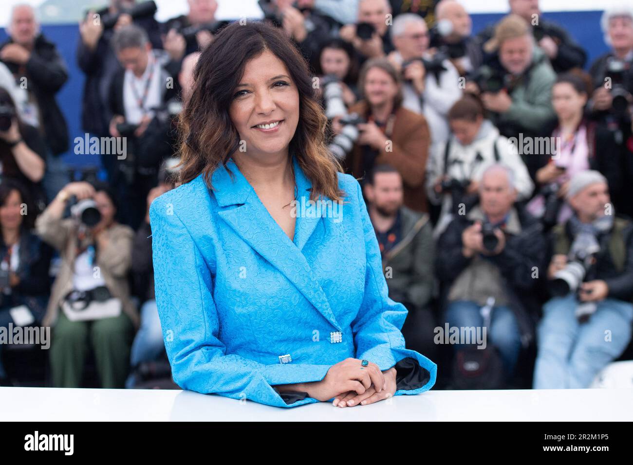 Cannes, France. 20th May, 2023. Kaouther Ben Hania attending the Les ...