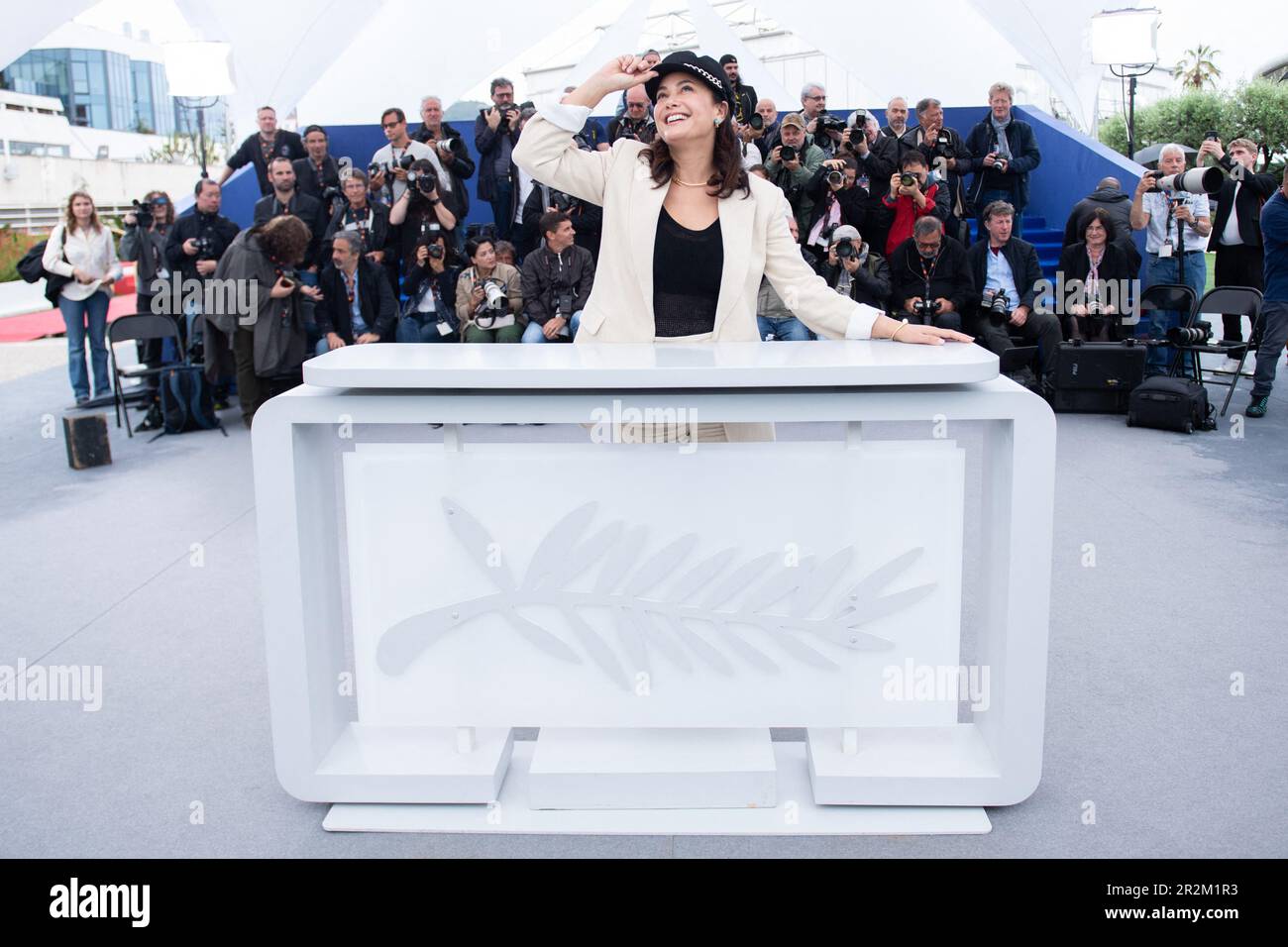 Cannes, France. 20th May, 2023. Hend Sabry attending the Les Filles D ...