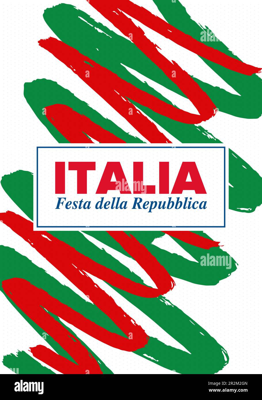 Festa della Repubblica Italiana. Text in italian: Italian Republic Day ...