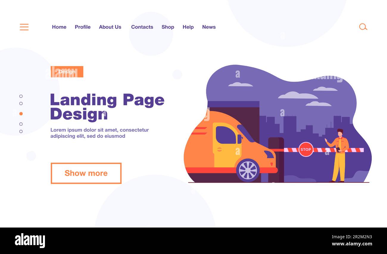 Security booth Stock Vector Images - Alamy