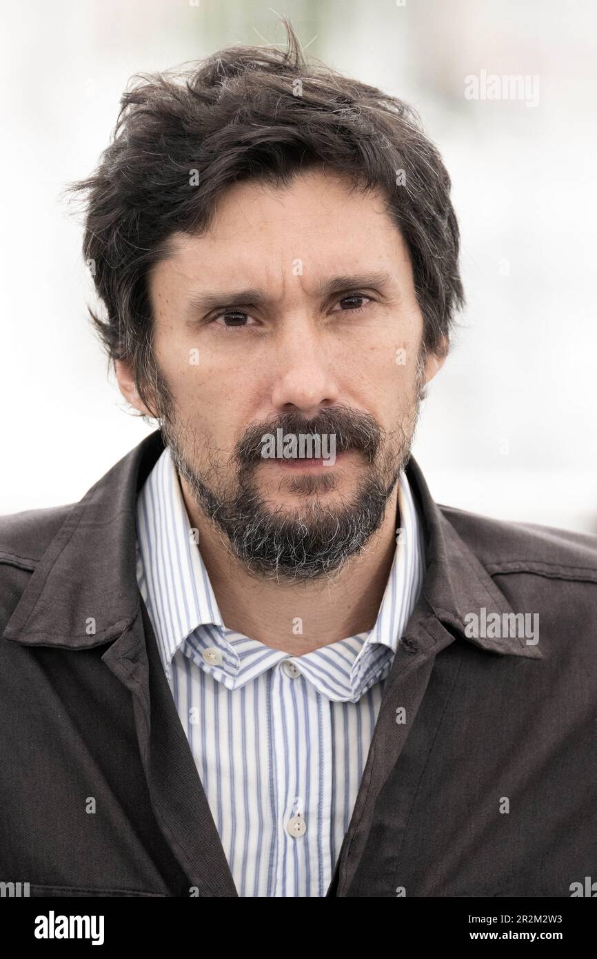 Cannes, France. 20th May, 2023. Director Lisandro Alonso attends the Eureka photocall at the ...