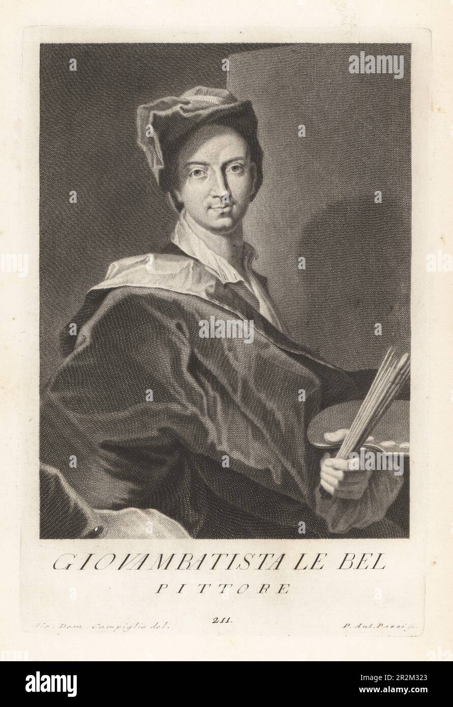 Jean-Baptiste Lebel, French painter of the 18th century, c.1700-1749 ...