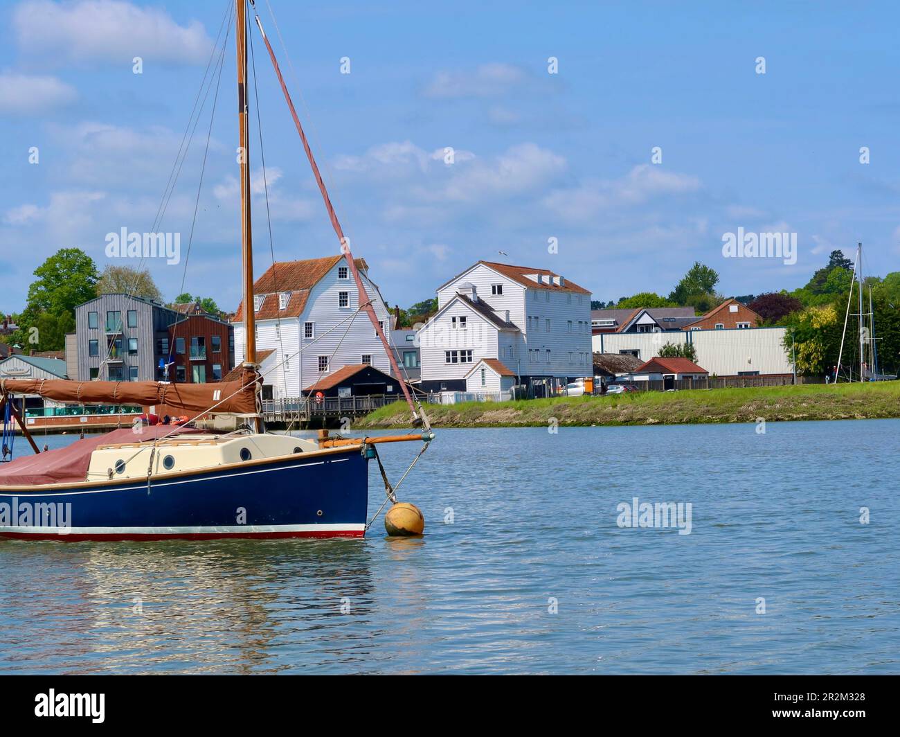 Woodbridge, Suffolk - 18 May 2023 : The Tide Mill, a working museum ...