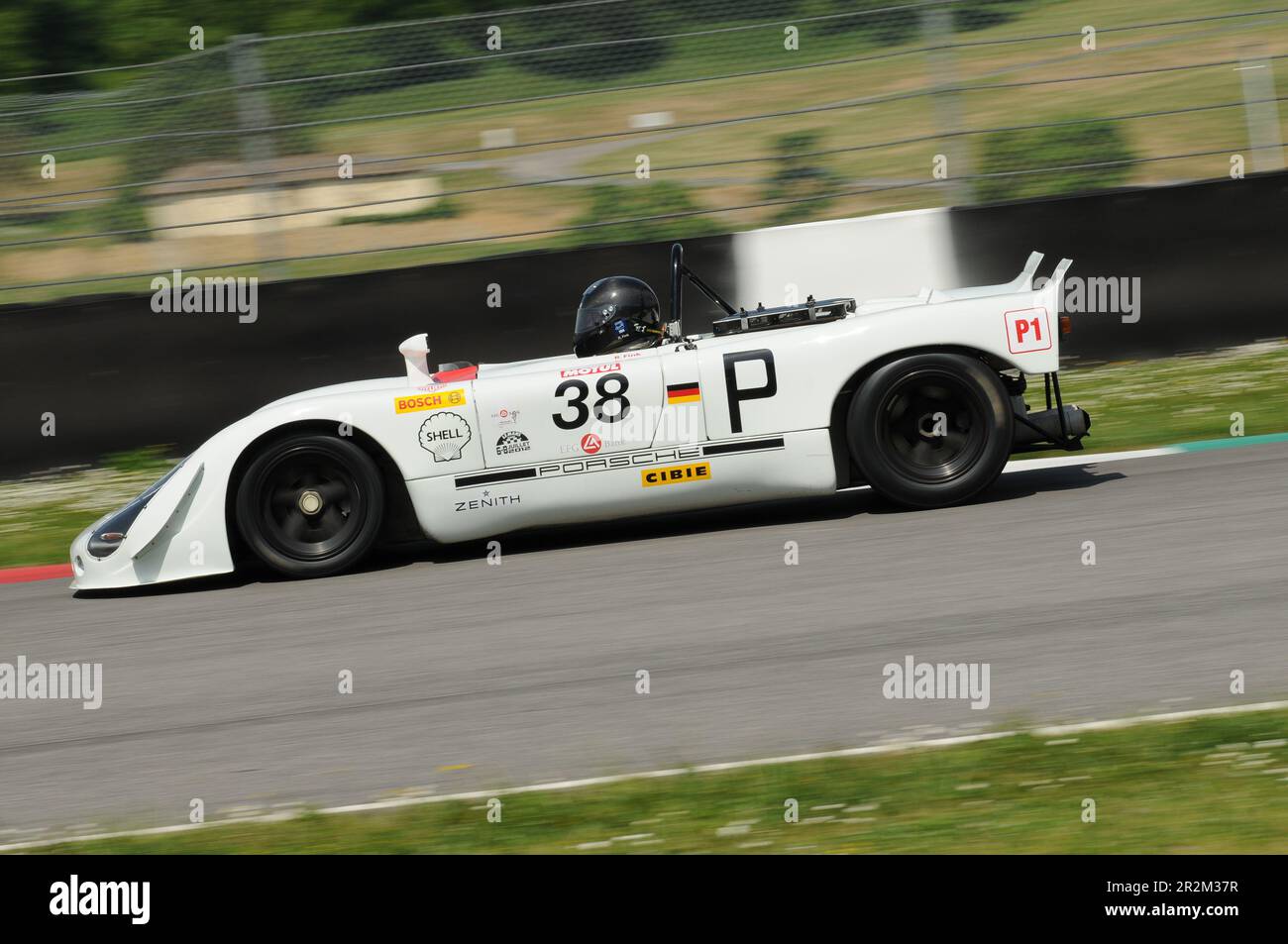 Mugello Historic Classic 25 April 2014: PORSCHE 908-2 1969 driven by Robert FINK during practice ...