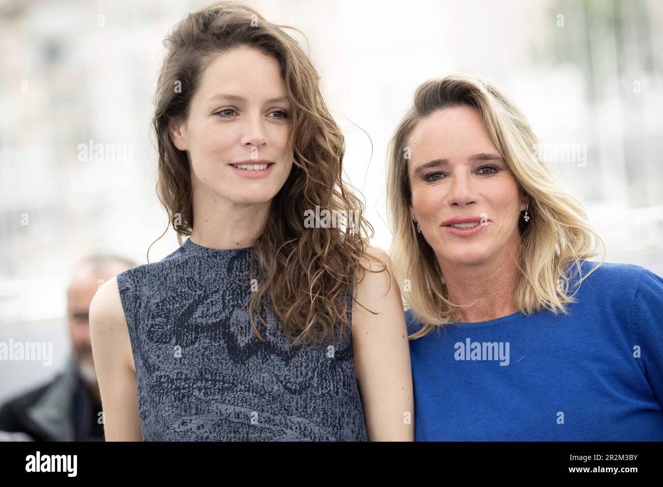 Cannes, France. 20th May, 2023. Stephane Caillard and Geraldine Danon ...