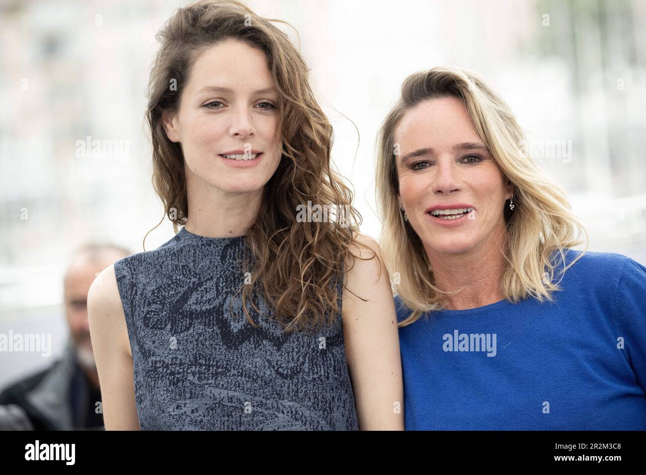 Cannes, France. 20th May, 2023. Stephane Caillard and Geraldine Danon ...