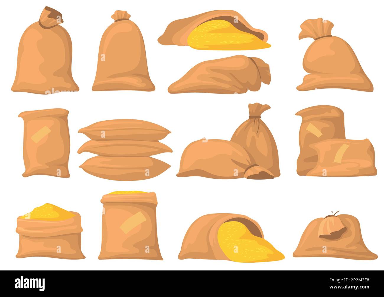 Rice flour drawing Stock Vector Images - Alamy