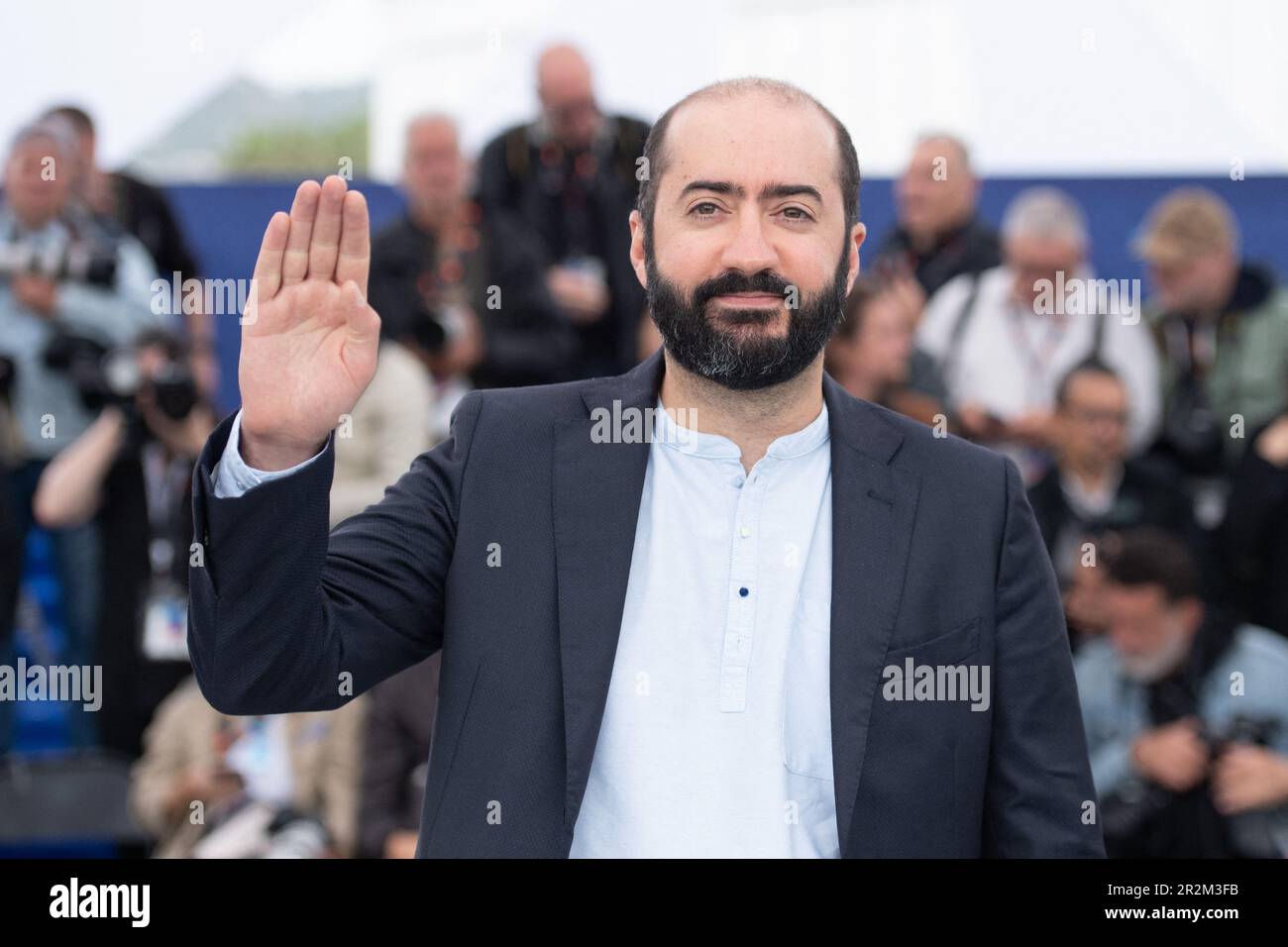 Cannes, France. 20th May, 2023. Kamal Lazraq attending the Hounds (Les ...