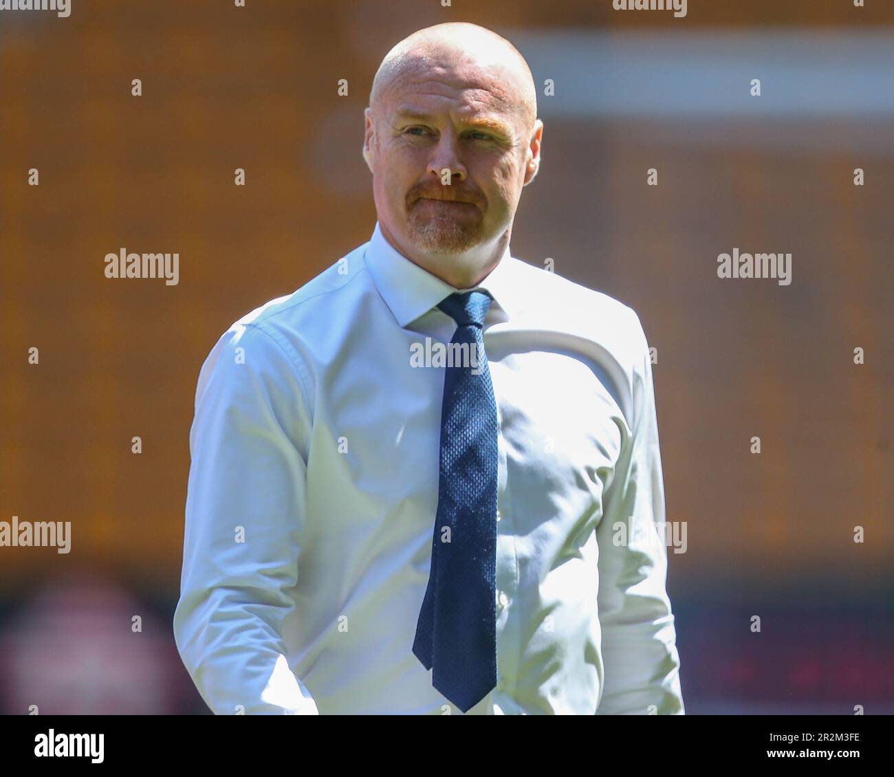 Sean Dyche manager of Everton arrives during the Premier League match ...