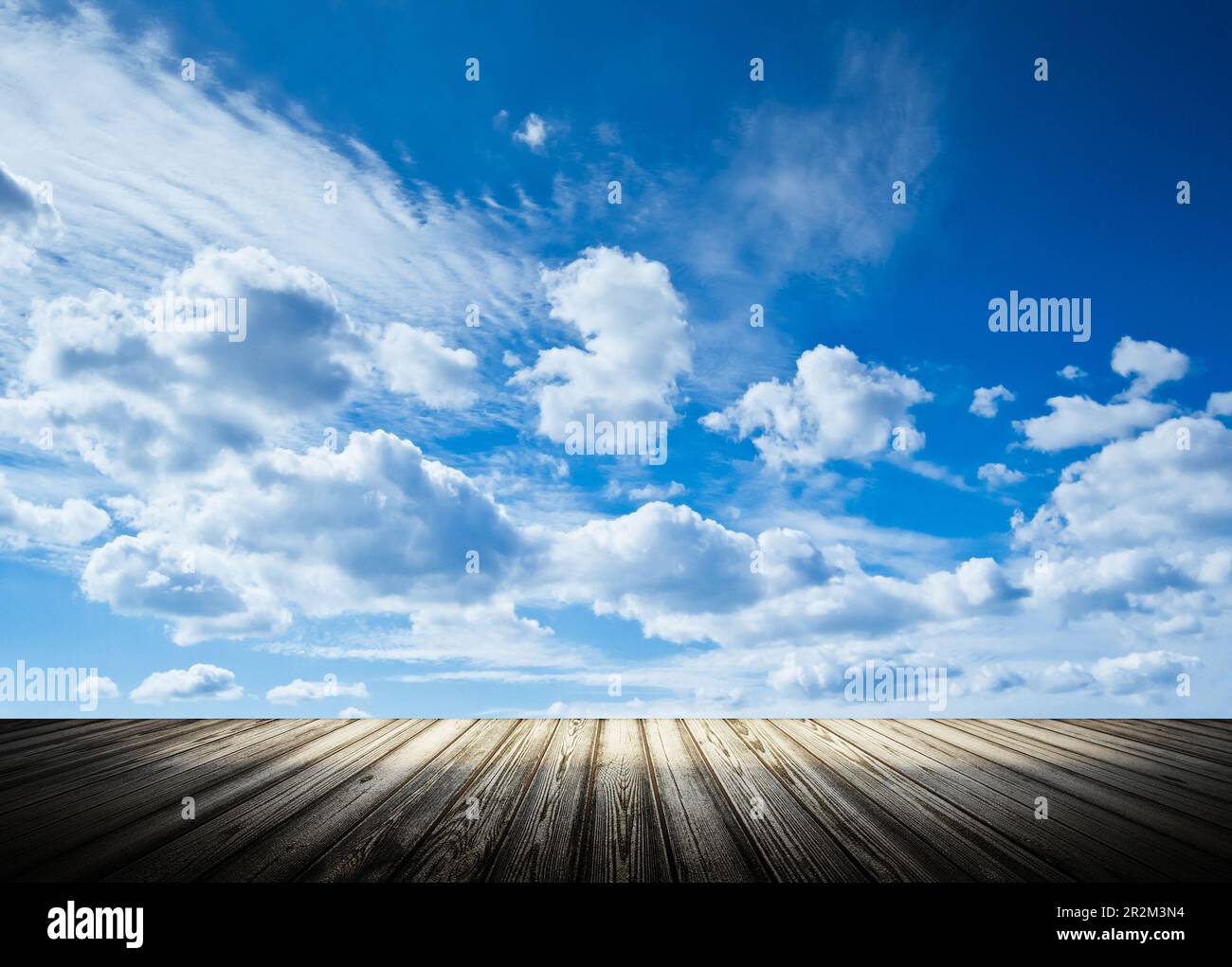 Sky atmosphere good weather and white clouds Stock Photo - Alamy