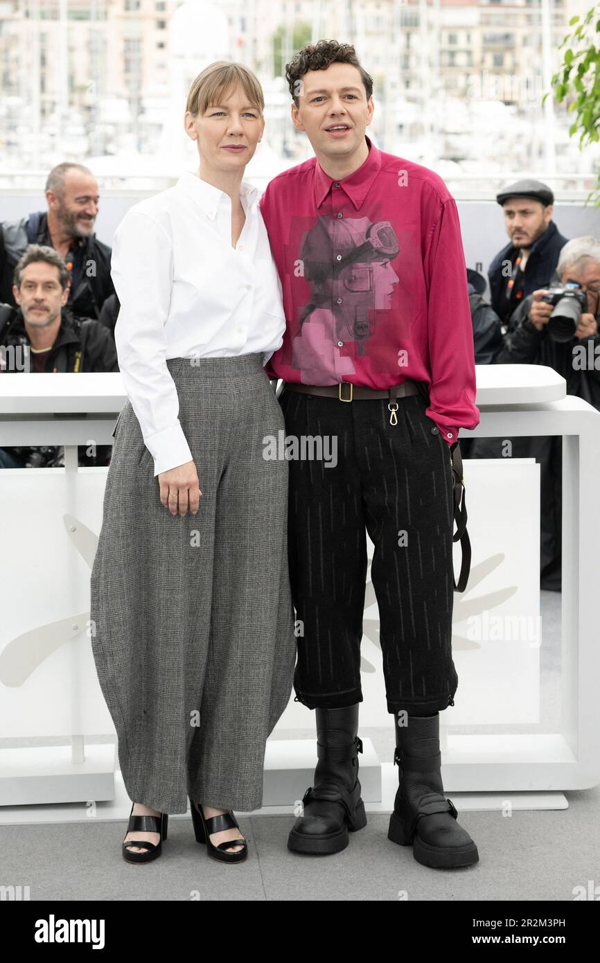 Cannes, France. 20th May, 2023. Christian Friedel, Director Jonathan ...