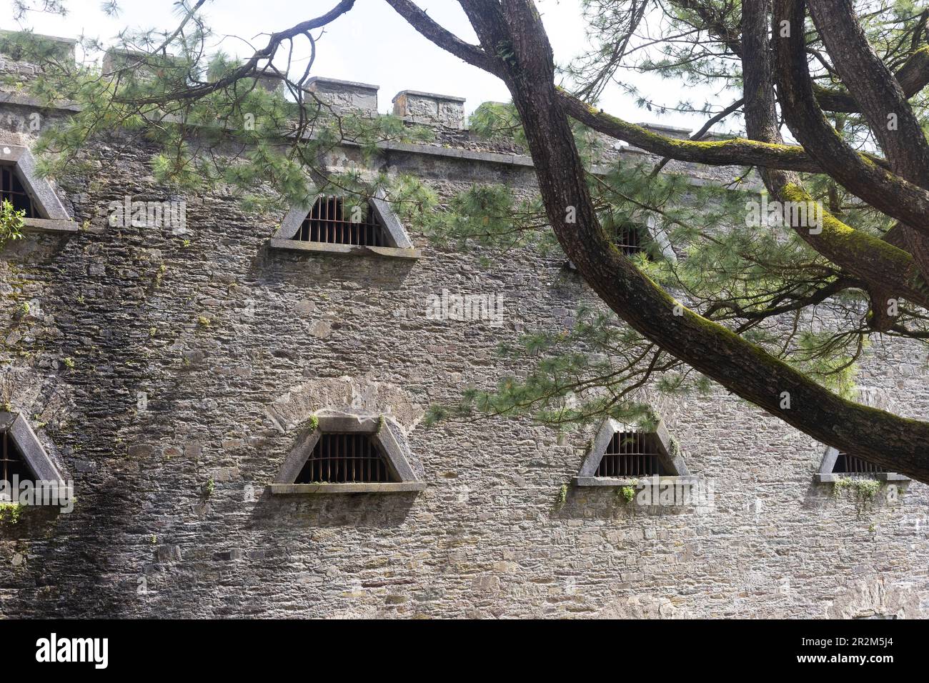 Exterior of the historic Cork City Jail, in Cork, Ireland Stock Photo ...