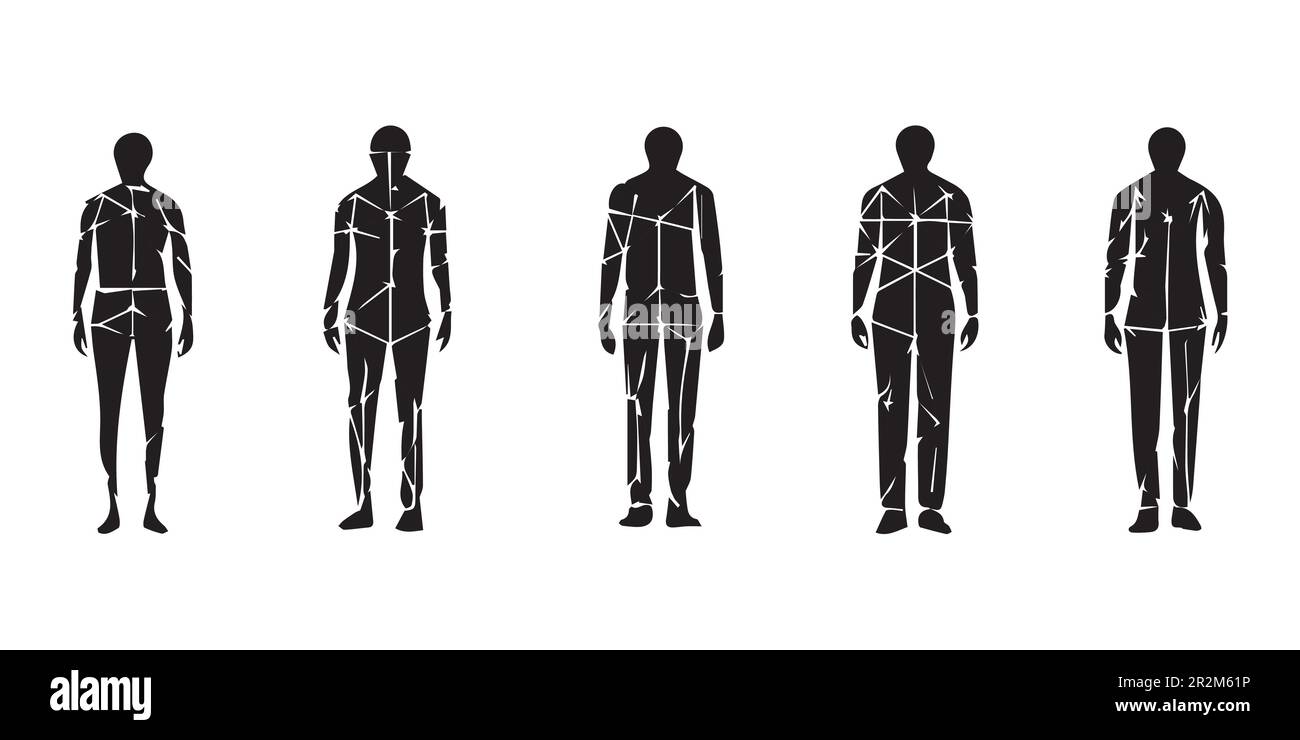 Fashion Croquis Front And Back